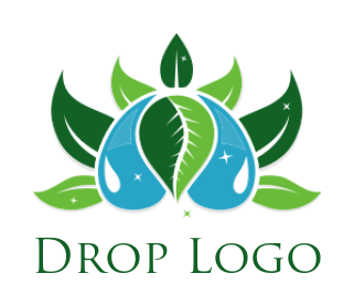 Captivating Drop Logos | DIY Drop Logo LogoDesign.net