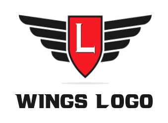 Fancy Wings Logos | Wings Logo Vectors | LogoDesign.net