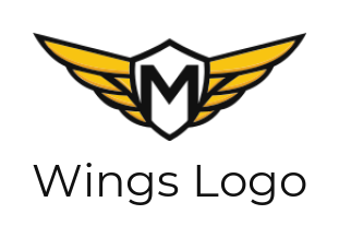 Fancy Wings Logos | Wings Logo Vectors | LogoDesign.net