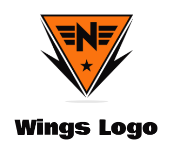 Fancy Wings Logos | Wings Logo Vectors | LogoDesign.net
