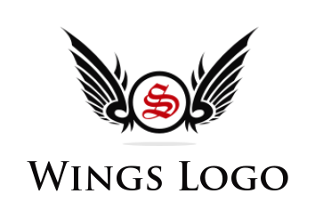 Fancy Wings Logos | Wings Logo Vectors | LogoDesign.net