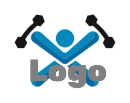 Free Dumbbell Logos | LogoDesign.net