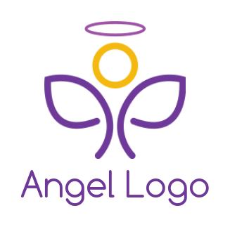 Creative Angel Logo Maker | Angel Wings Logo Designs