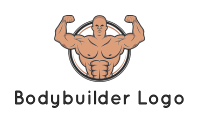 Bodybuilding Logos Graphic Design
