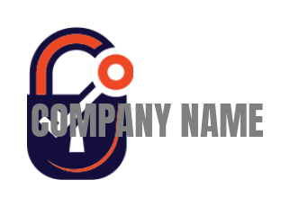 key symbol with dollar sign | Logo Template by LogoDesign.net