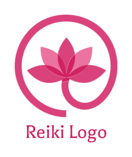 Free Reiki Logo Creator | Meditation Logos | LogoDesign.net