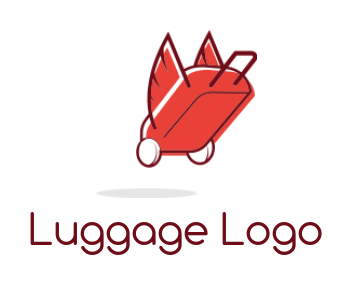 Make a Luggage Logo | Fast Suitcase Logo Maker | LogoDesign.net