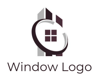 Free Window Logos | Glass Window Logo Creator | LogoDesign.net