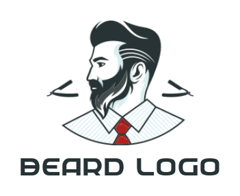 Free Beard Logos | Design Your Own Beardman Logo | LogoDesign.net