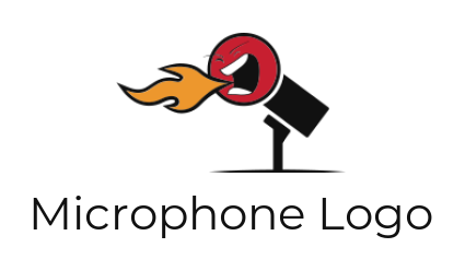Finest Microphone Logos | DIY Mic Logo Maker | LogoDesign.net