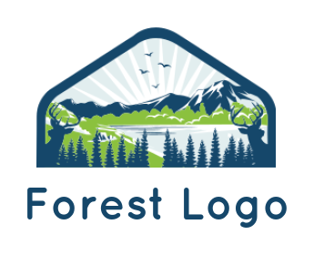 Free Forestry Logo Maker | Illustrative Forest Logos | LogoDesign