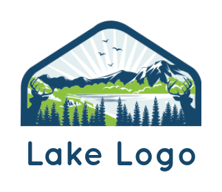 Get Lake Logos | Design Your Own Pond Logo Design | LogoDesign.net