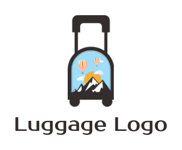 Make a Luggage Logo | Fast Suitcase Logo Maker | LogoDesign.net