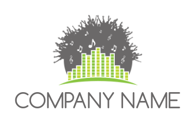 Creative Music Note Logos | Make a Logo Design | LogoDesign.net