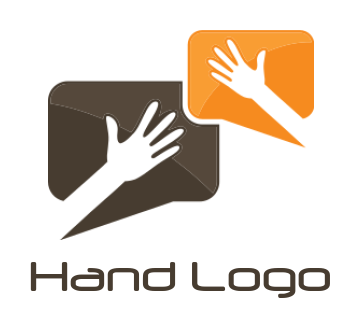 Elegant Hand Logos | Hand Logo Design Templates | LogoDesign.net