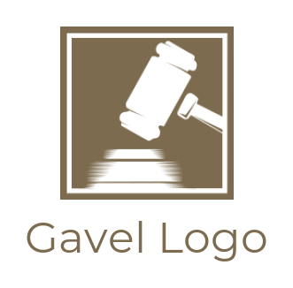 Professional Gavel Logos | Gavel Logo Samples | LogoDesign.net