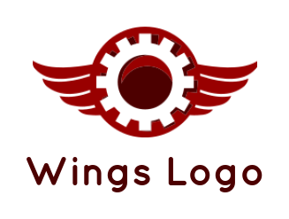 Fancy Wings Logos | Wings Logo Vectors | LogoDesign.net