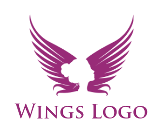 Fancy Wings Logos | Wings Logo Vectors | LogoDesign.net