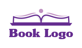 Unique Book Logos | Book Logo Design Templates | LogoDesign.net