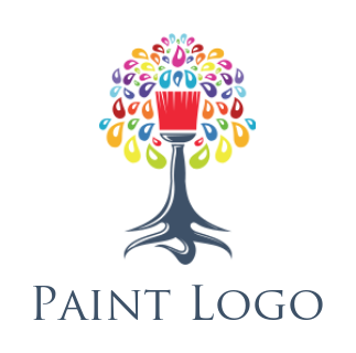 Artistic Paint Logos | Colorful Paint Logo Ideas | LogoDesign.net