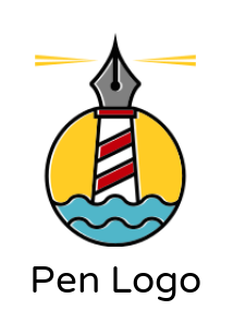 Creative Pen Logos | DIY Pen Logo Designs | LogoDesign.net