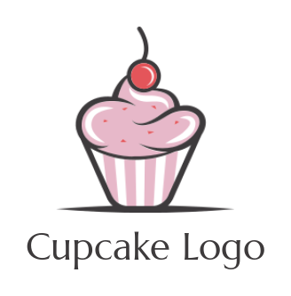 Cupcake Logo Maker | Cupcakes Logo Images | LogoDesign.net