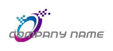 abstract networking swoosh | Logo Template by LogoDesign.net