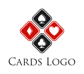 Design Playing Cards Logos | Online Logo Maker | LogoDesign.net