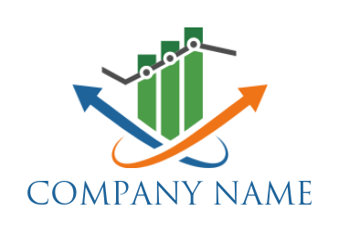 Great Line Graph Logos | Make a Line Graph Logo | LogoDesign.net