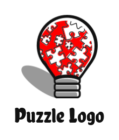 Colorful Puzzle Logos | DIY Puzzle Logo Design Maker | LogoDesign.net