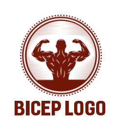 Create Your Own Logo of Biceps | Muscle Logos | LogoDesign.net