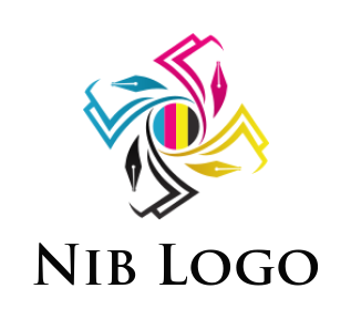 Inspiring Nib Logos | Pencil and Pen Nib Logo Maker | LogoDesign