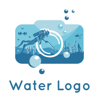 Refreshing Water Logos | Water Bottle Logo Designs | LogoDesign