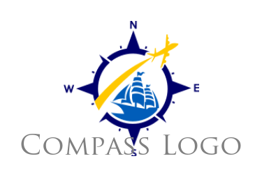 Striking Compass Logos | Compass Logo Design Ideas | LogoDesign.net