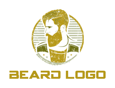 Free Beard Logos | Design Your Own Beardman Logo | LogoDesign.net