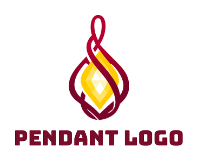 Beautiful Pendant Logos | Design a Logo Free | LogoDesign.net