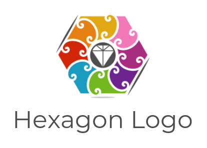 Awesome Hexagon Logos | Create a Hexagon Logo Online