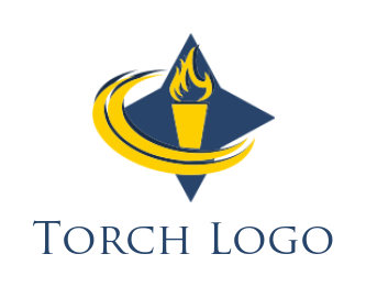 Best Torch Logos | Torch Logo Design Software | LogoDesign.net