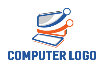 Computer Hardware Service Logo