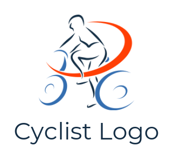 Cool Cyclist Logos | Cyclist Logo Maker | LogoDesign.net