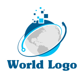 Wondrous World Logos | World Logo Design Ideas | LogoDesign.net