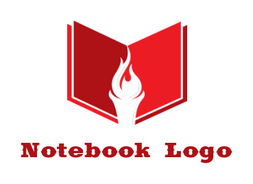 Sleek Notebook Logos | Notebook Logo Creator | LogoDesign.net
