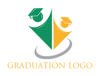 Great Graduation Cap Logos | DIY Logo Online | LogoDesign.net