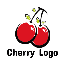 Best Cherry Logos | Fast DIY Cherry Logo Maker | LogoDesign.net