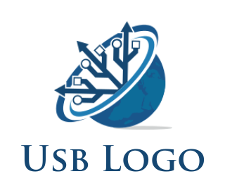 Best USB Logos | USB Icon Designers | LogoDesign.net