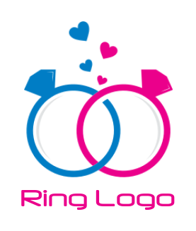 DIY Ring Logo Maker | Diamond Ring Logo Designs | LogoDesign.net