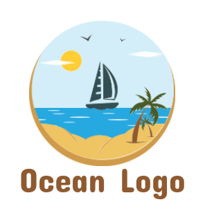 Make Ocean Logos | Sea Logo Maker Online | LogoDesign.net